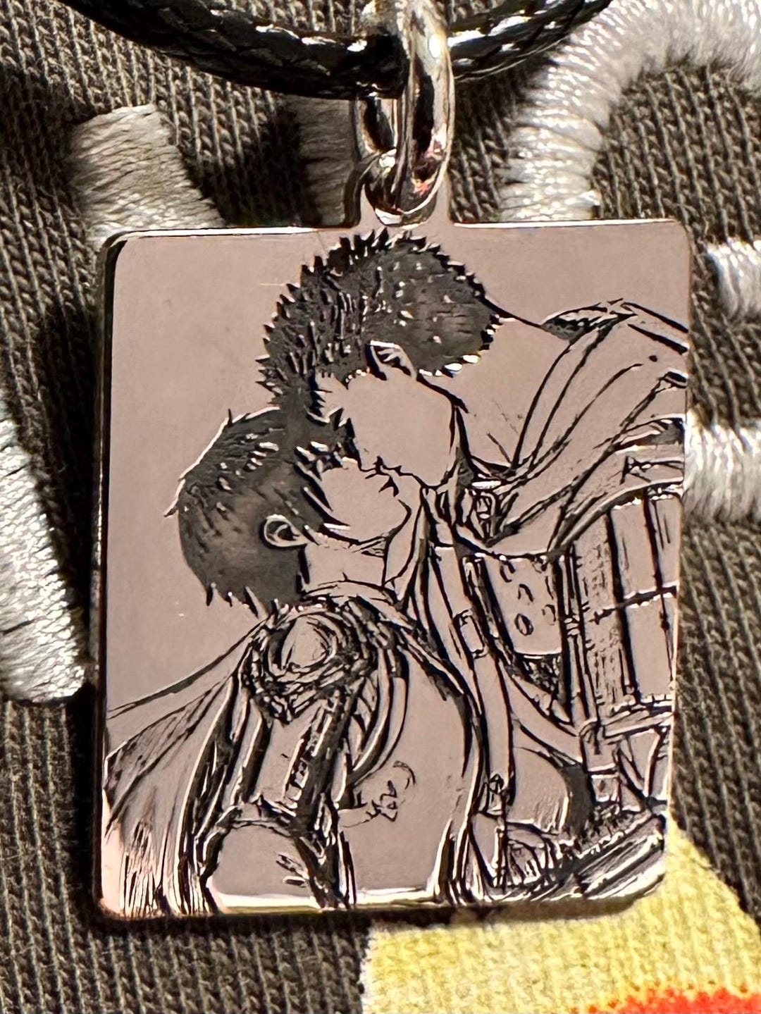 Gatsu Medal With Caska guts Kyasuka From Berserk in Silver - Etsy