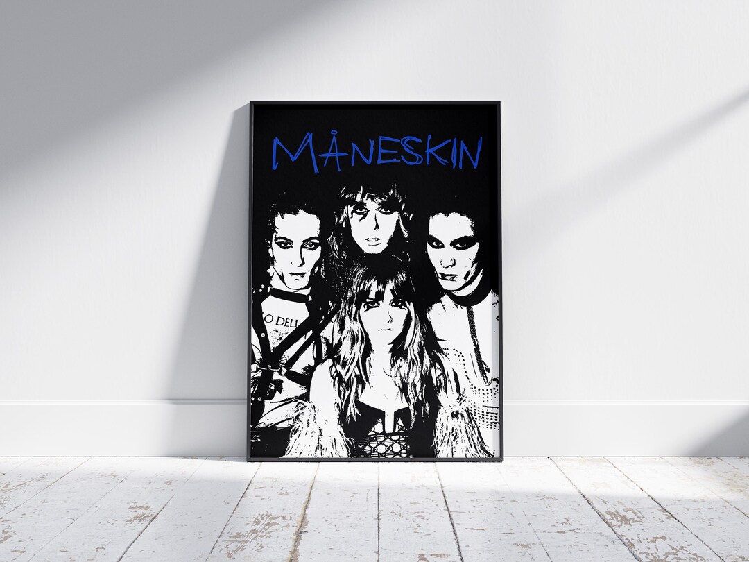 Måneskin Poster - Etsy