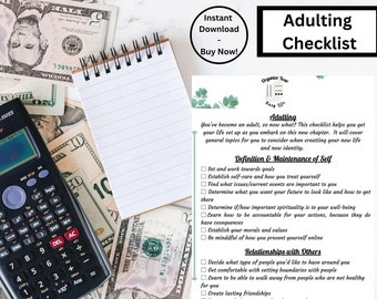 Adult Self-care Sticker Chart Printable - Etsy