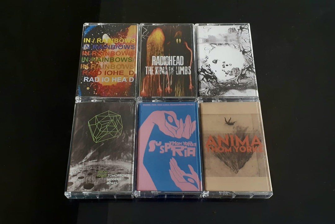 Radiohead & Thom Yorke - Cassette Tape - Etsy