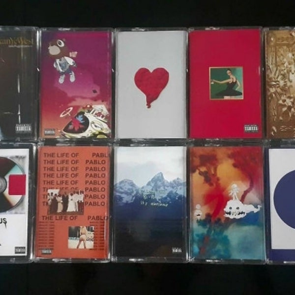 Kanye West Graduation Cassette - Etsy