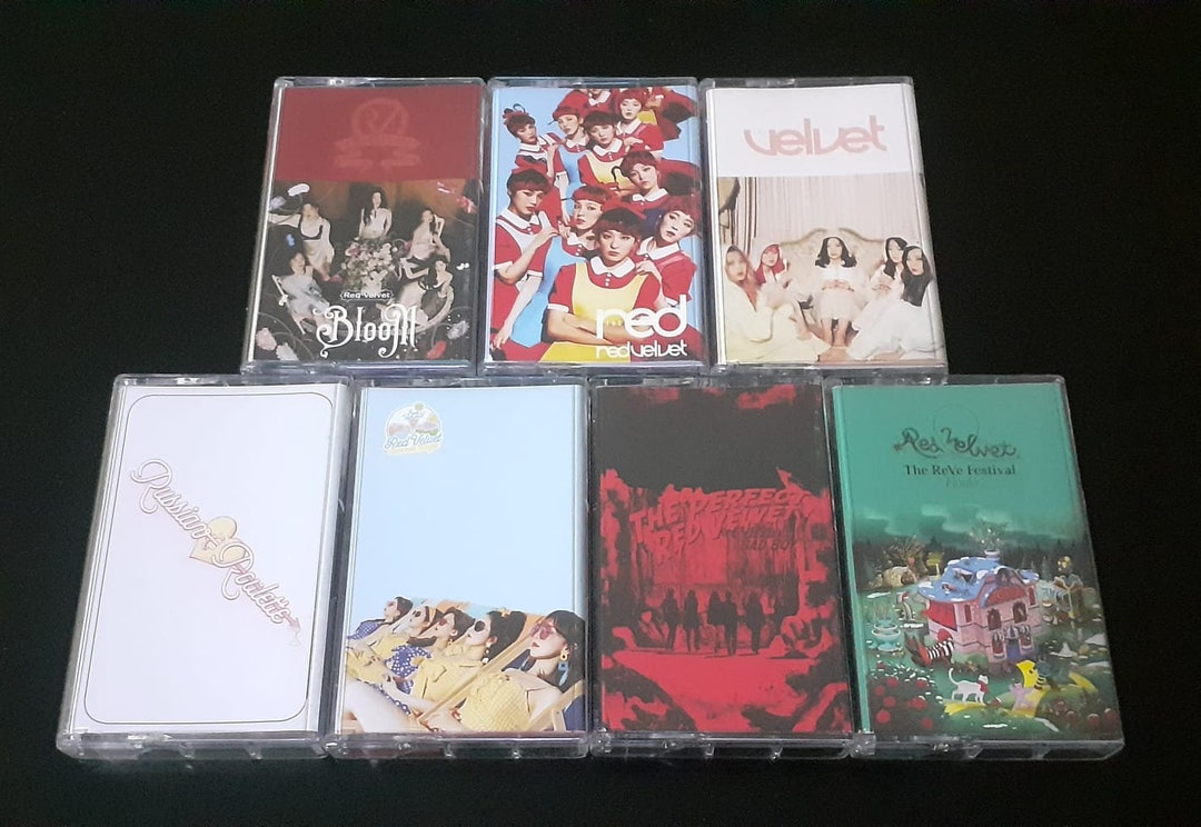 Red Velvet - Korea-pop - Cassette Tape - Etsy