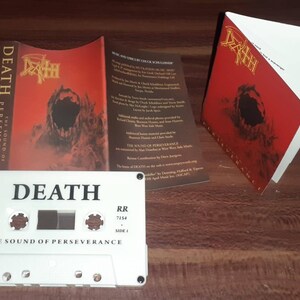 DEATH Metal Cassette Tape : Scream Bloody Gore Leprosy Spiritual ...