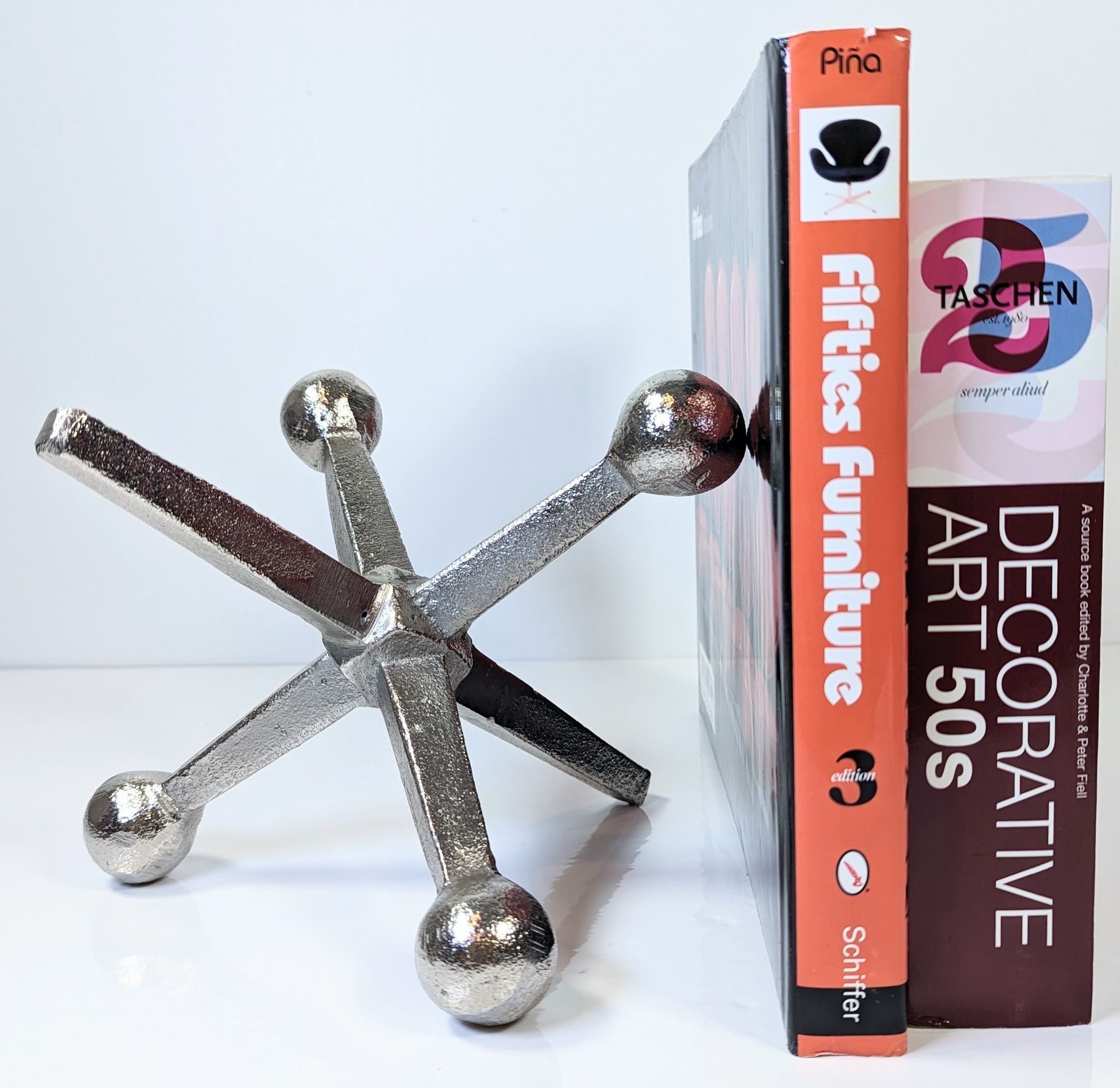 Mid Century Modern JAX Jack Pop Art Sculpture Paperweight Bookend Cast ...