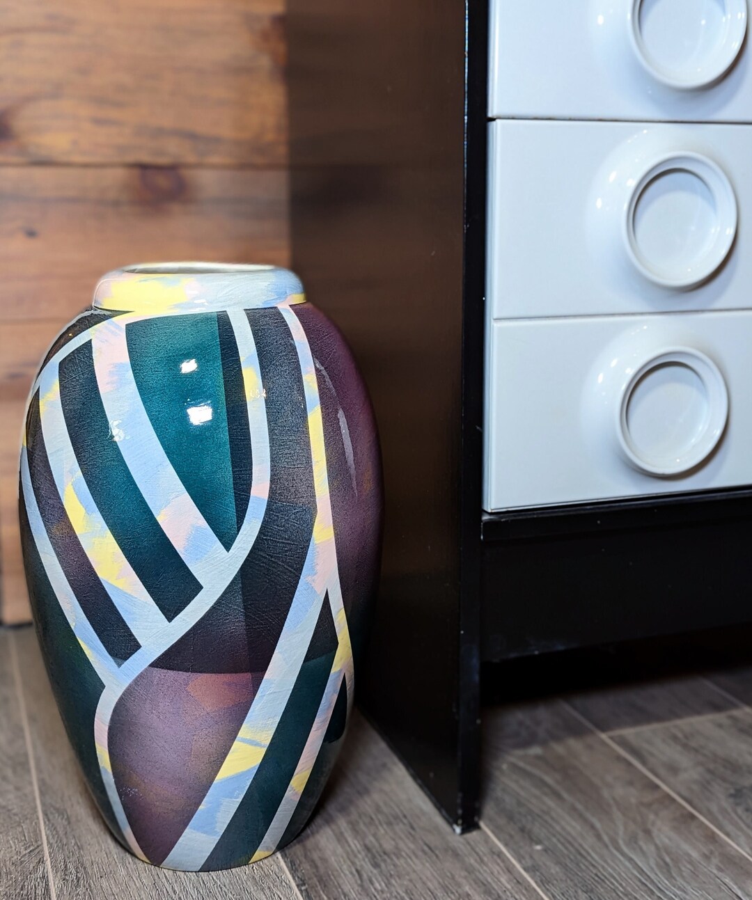 1988 John Bergen AOCA Studio Airbrush ART DECO Revival - Etsy