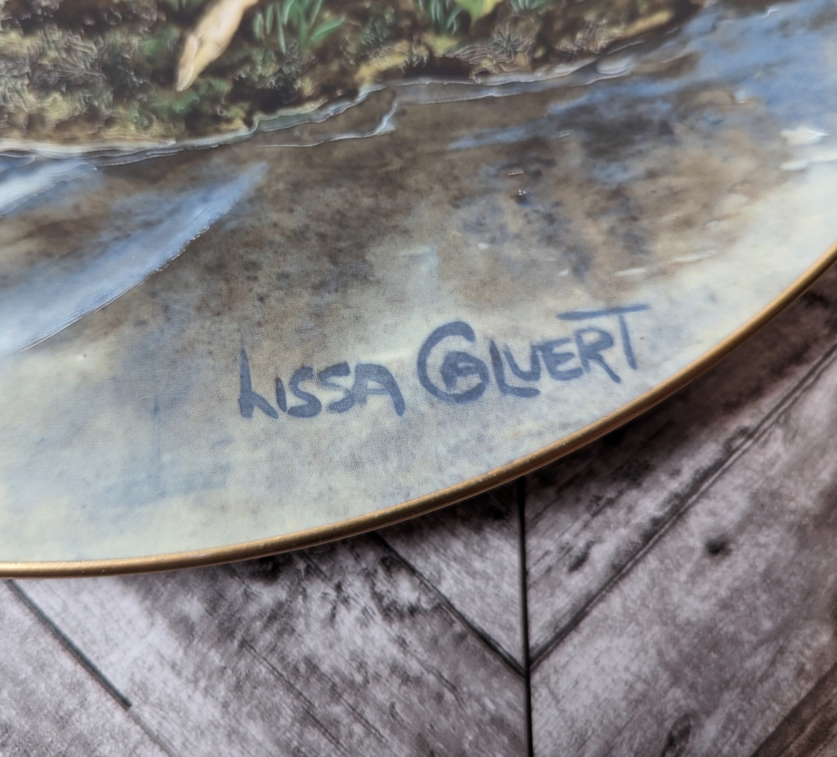 Lissa Calvert Goebel Wildlife Beaver Mancave Wall Plate Plaque - Etsy