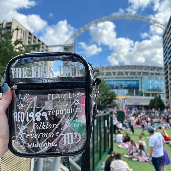 Eras Tour Clear Concert Bag - Etsy UK