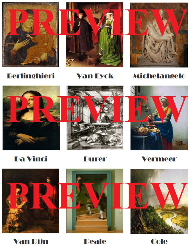 Classical Conversations Challenge 2 Artists & Composers Flashcards - Etsy