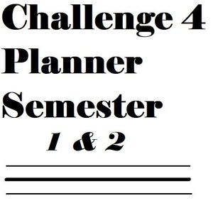 Classical Conversations Challenge 4 Planner Semester 1 & 2 - Etsy