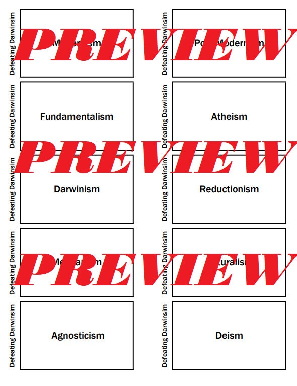 Classical Conversations Challenge B Defeating Darwinism Flashcards - Etsy