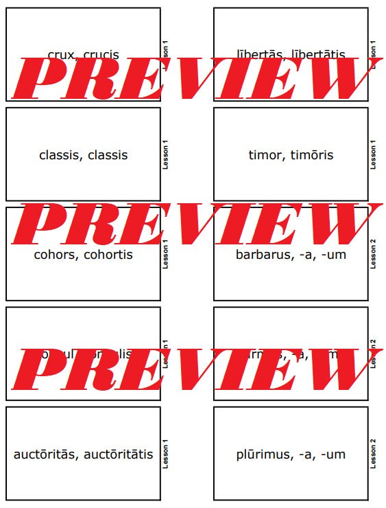 Henle Latin Second Year Latin Flashcards - Etsy