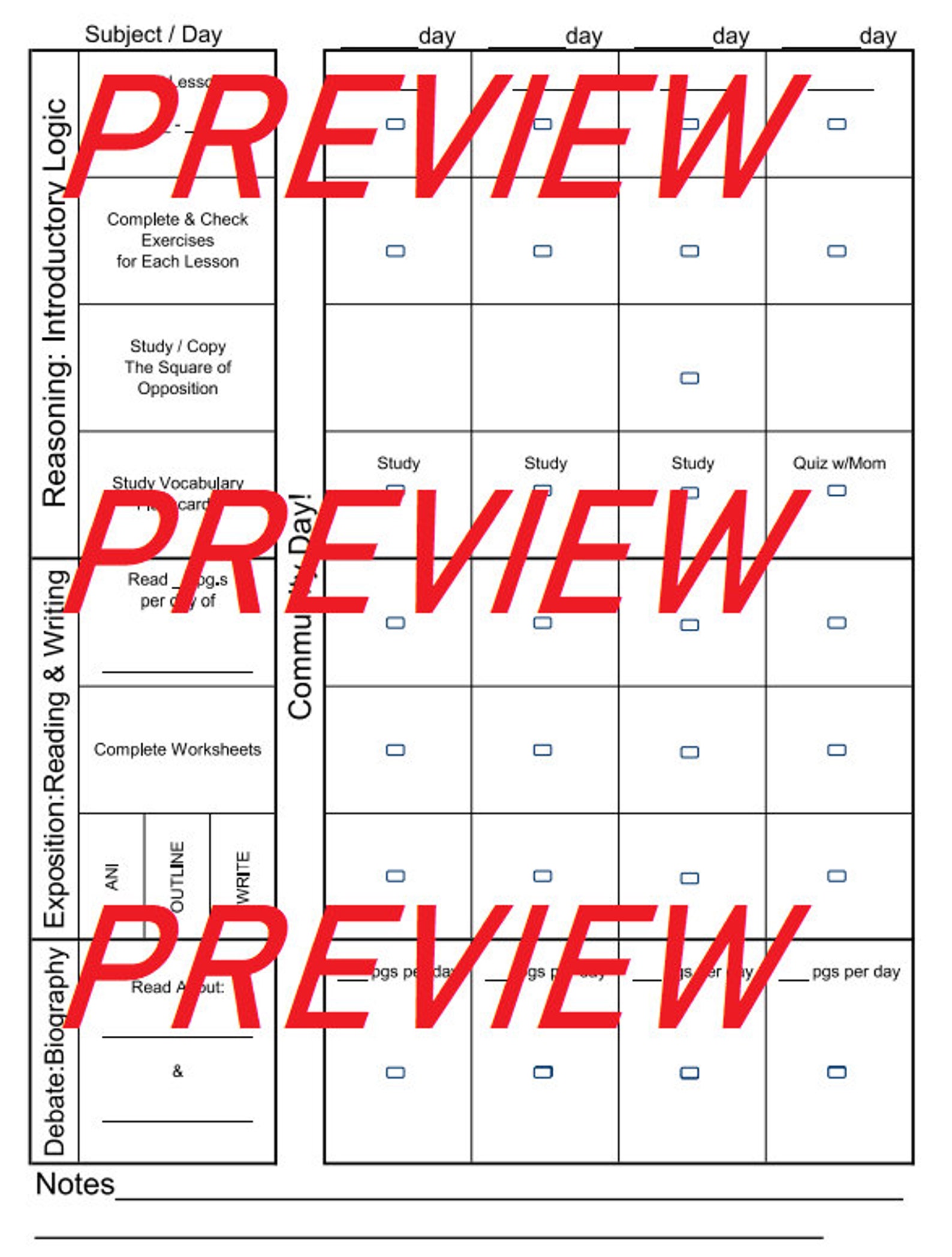 Classical Conversations Challenge B Semester 1 & 2 Planner - Etsy