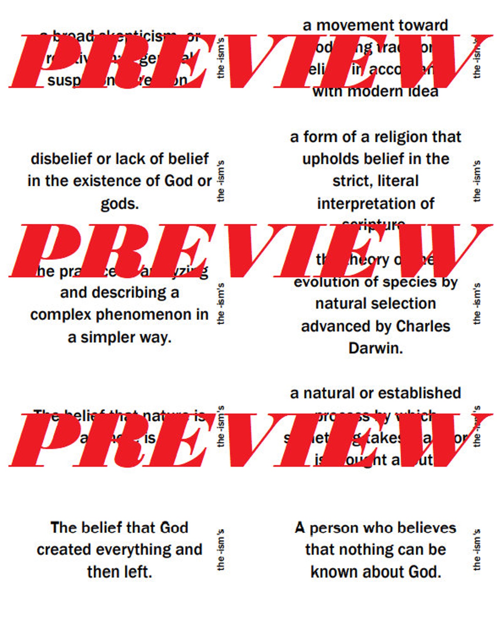 Classical Conversations Challenge B Defeating Darwinism Flashcards - Etsy