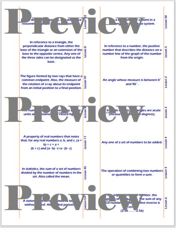 Algebra 2 Flashcards Chapter 1: Tools Of Algebra Flashcards | Quizlet