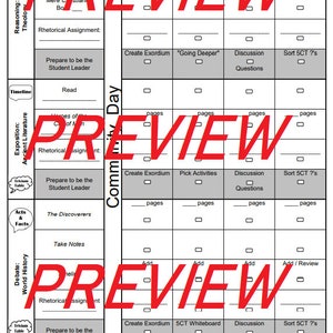 Classical Conversations Challenge 4 Planner Semester 1 & 2 - Etsy