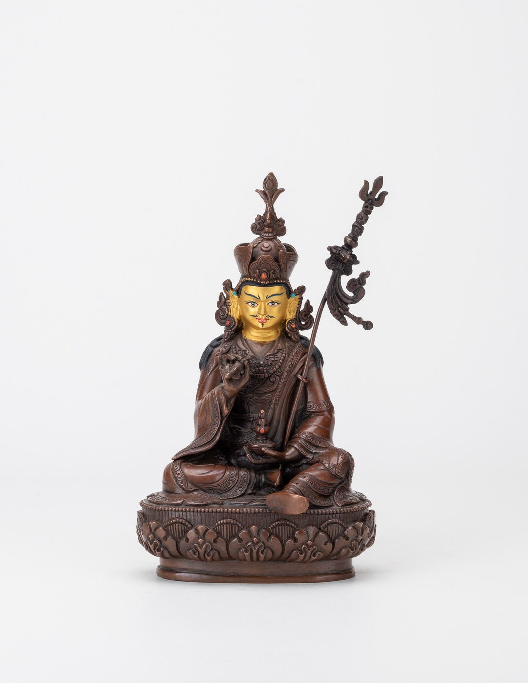 Guru Rinpoche Statue I - Etsy