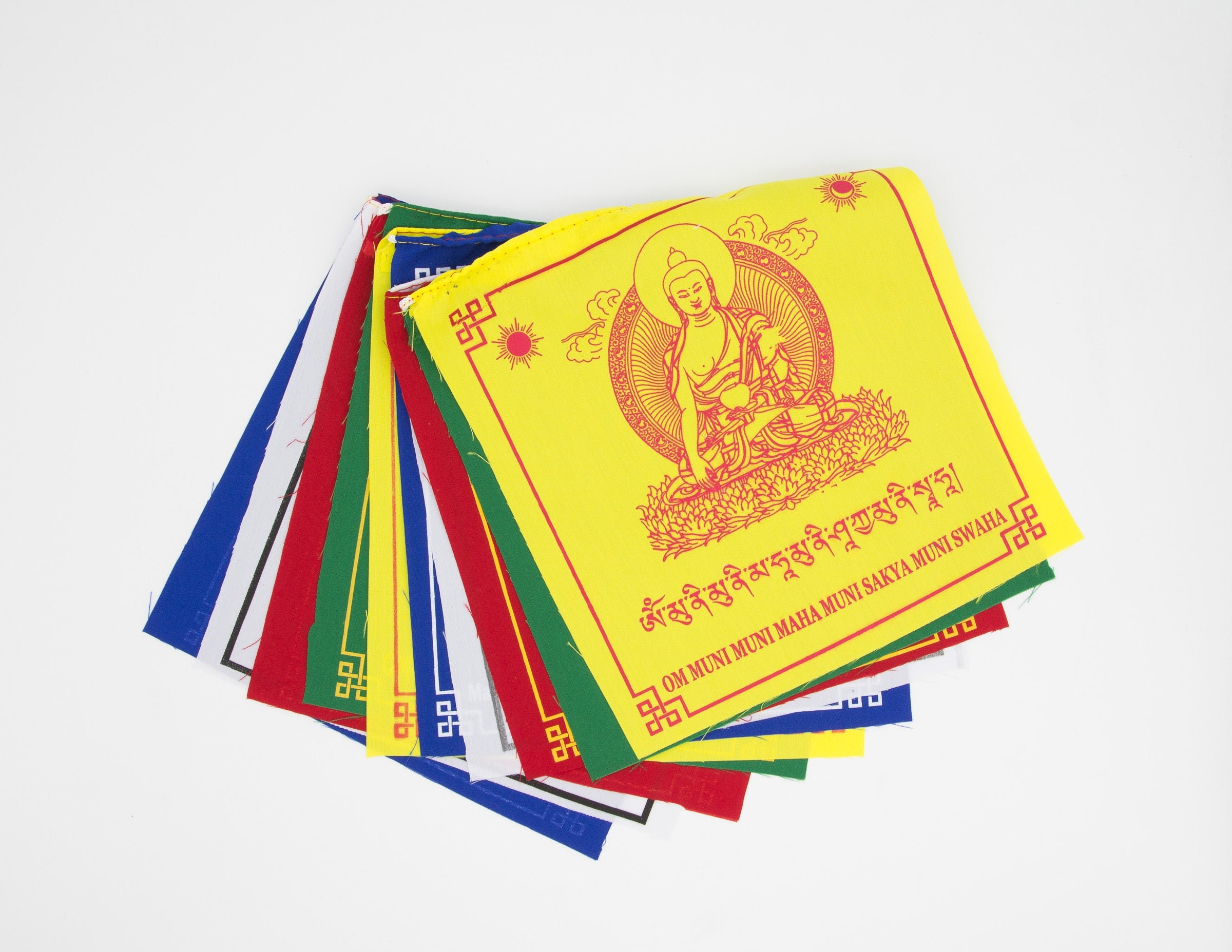 Mixed Prayer Flags, 20x20cm - Etsy