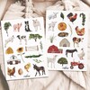 Farm Sticker Pack of 5, Vinyl Stickers, Farm Stickers, Barn Farm Animal ...