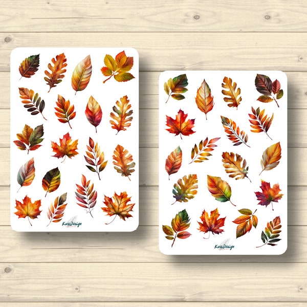Autumn Stickers - Etsy