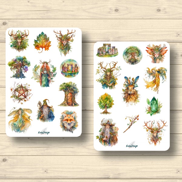 Fairies Core Stickers - Etsy