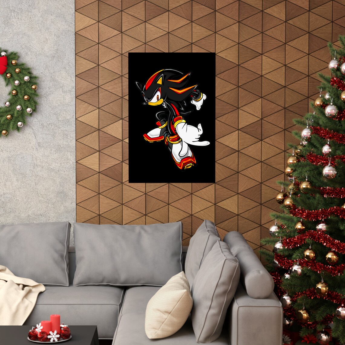 Shadow the Hedgehog Game Poster Gift for Him and Her - Etsy