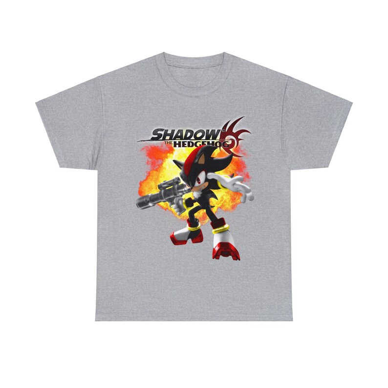Shadow the Hedgehog Game Poster S-5XL Unisex T-shirt Gift for Him and ...
