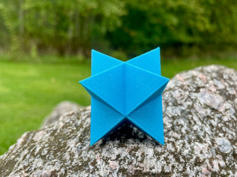 Merkaba Body of Light Merging Pyramids Sacred Geometry 84 Mm - Etsy