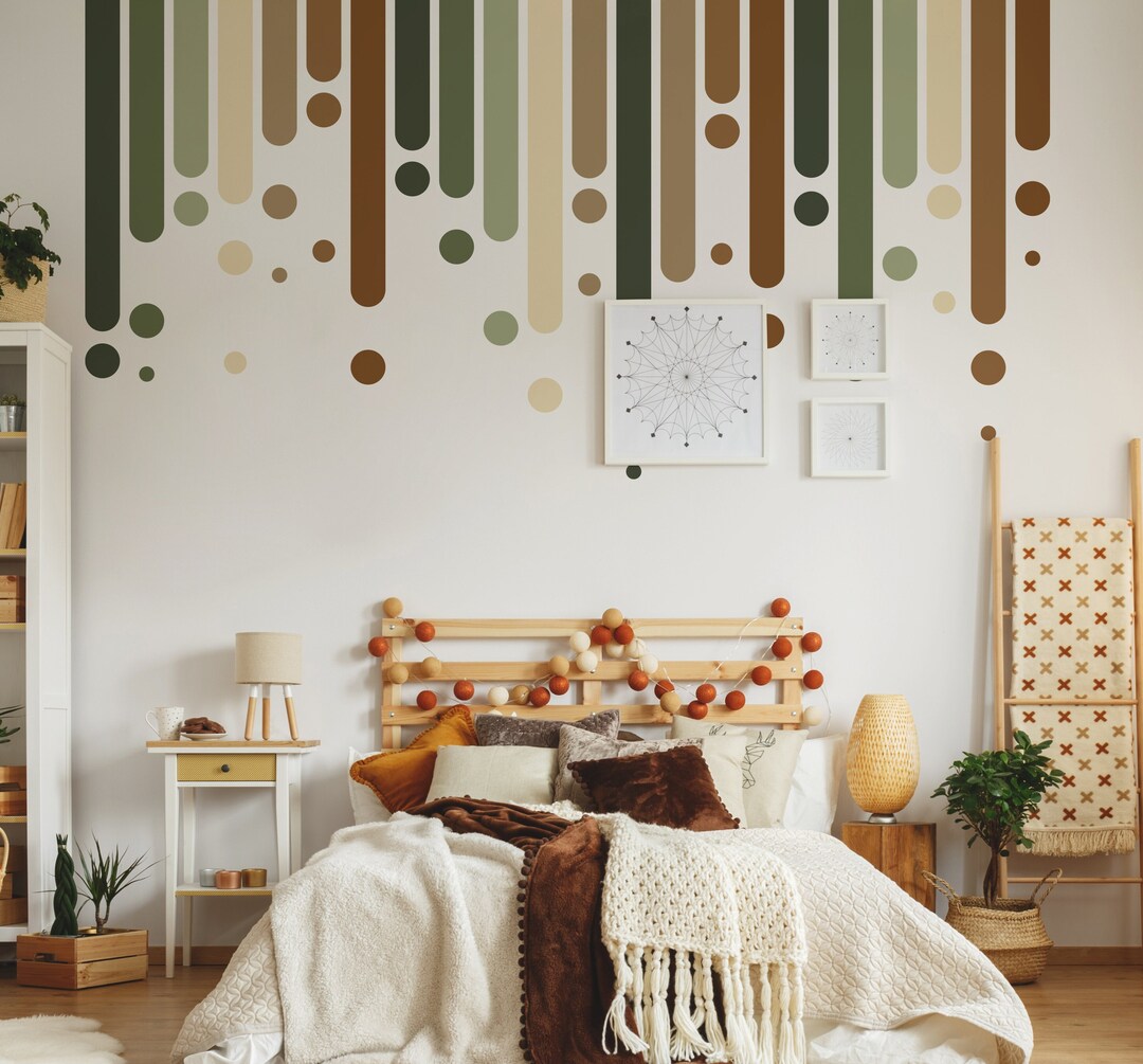 Kids Room Wall Decal, Rainbow Wall Art, Removable Wall Stickers ...