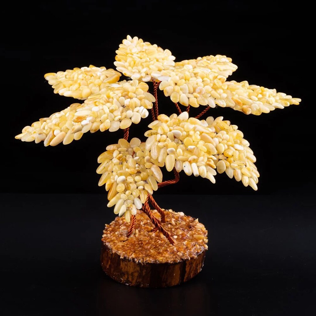 Beautiful Souvenir Money Tree Made of Natural Royal Amber on a - Etsy