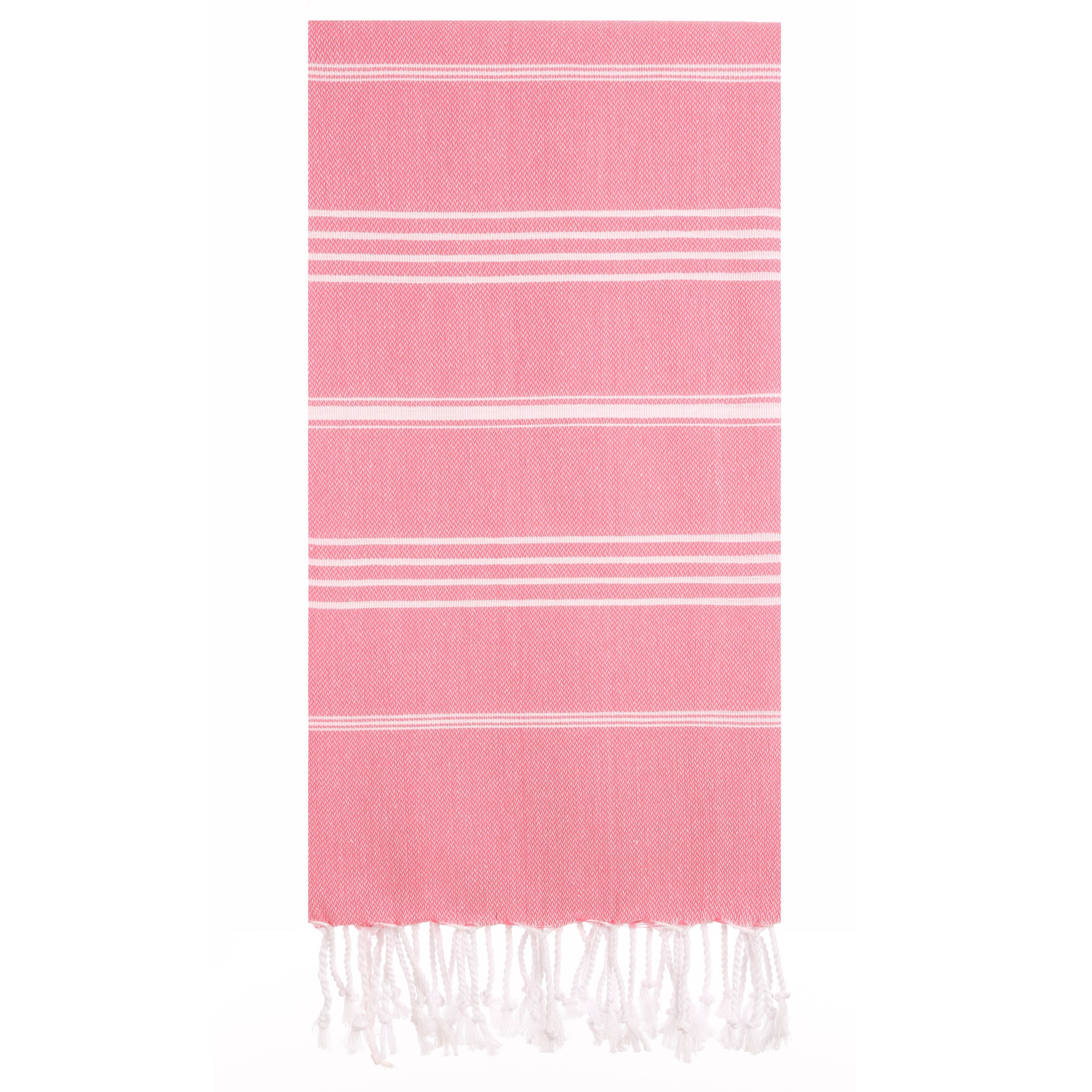 Cute Pink Beach Towel With Natural Cotton, Bath Towel Set, Summer Party ...