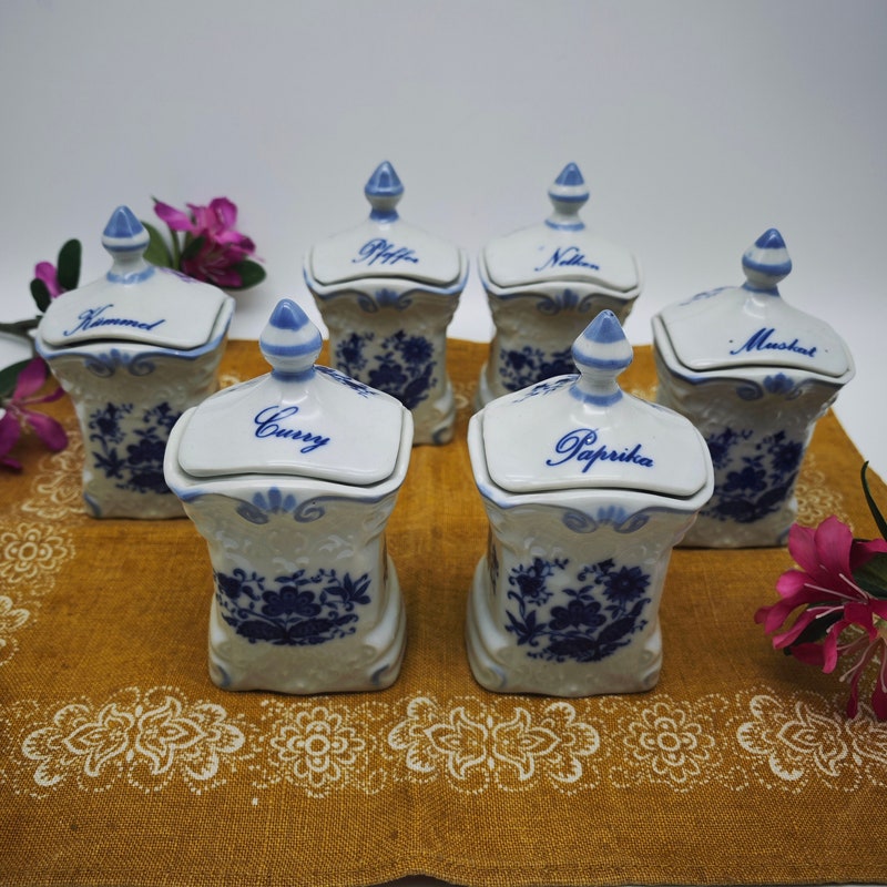 Ceramic Spice Box - Etsy