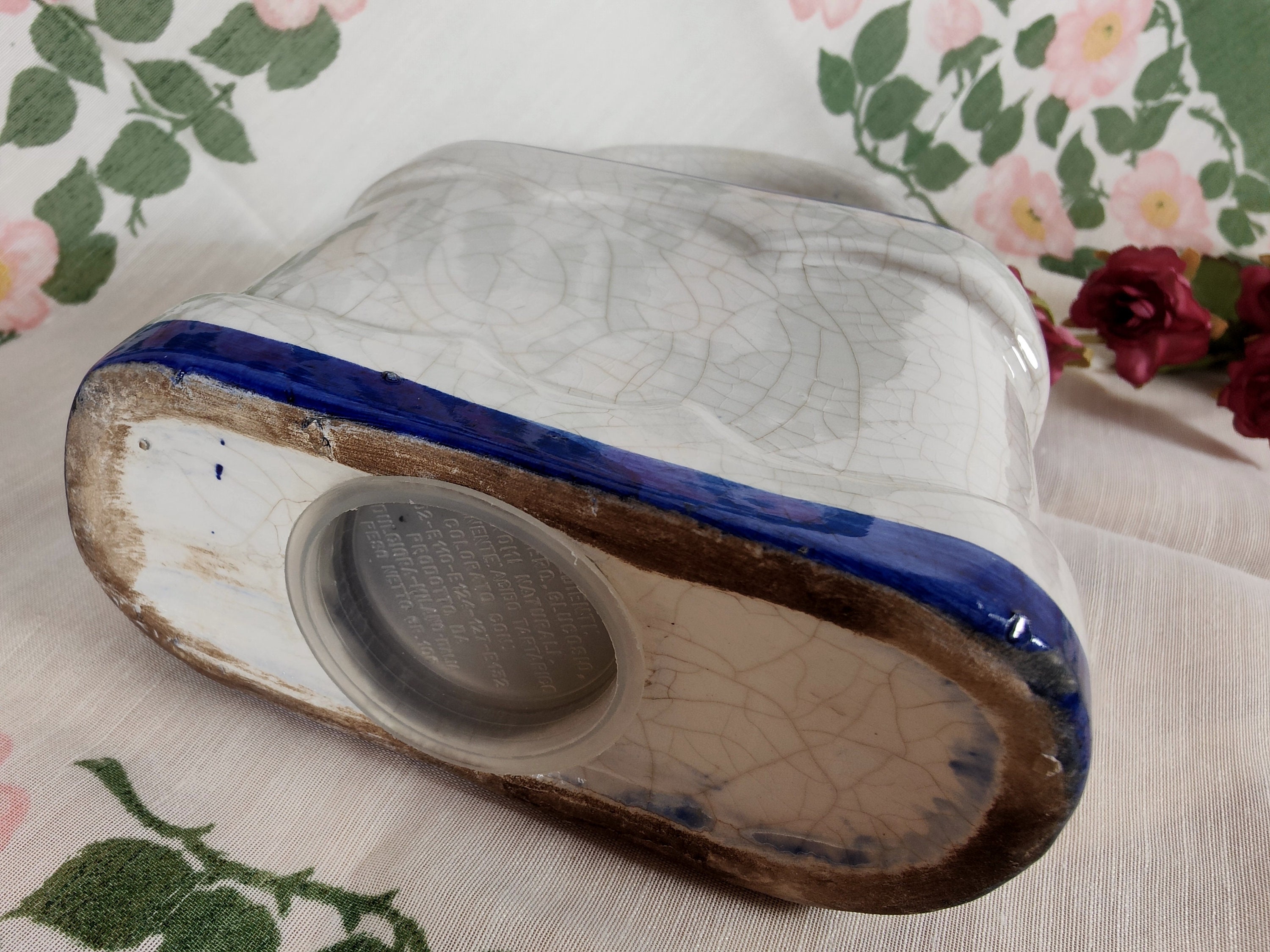 Money Box Ceramic Hand Painted Padlock Shape Hanging Money Box Piggy ...