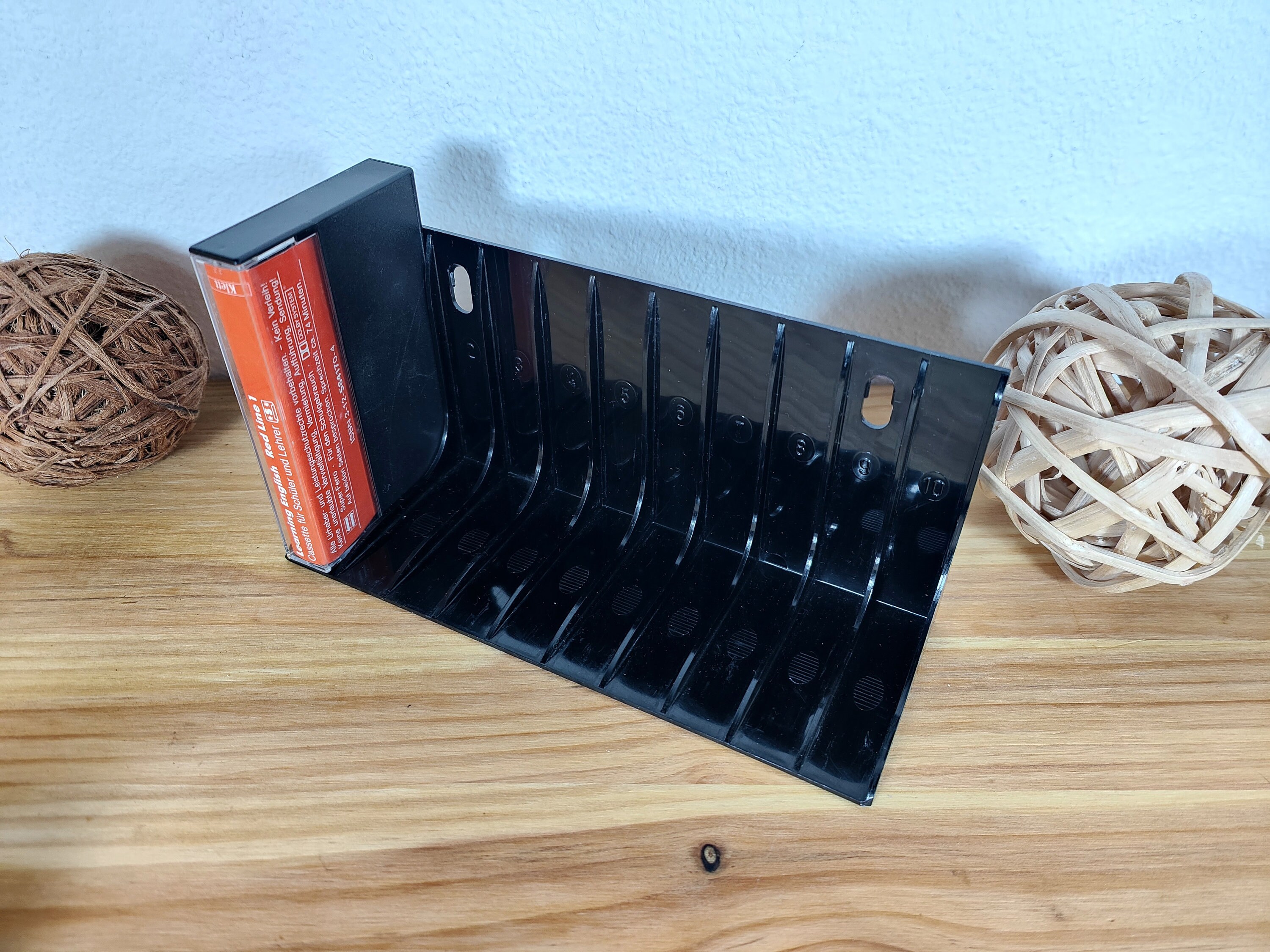 Cassette Holder Tape Stand MC Mixtape Wall Mount Cassette - Etsy