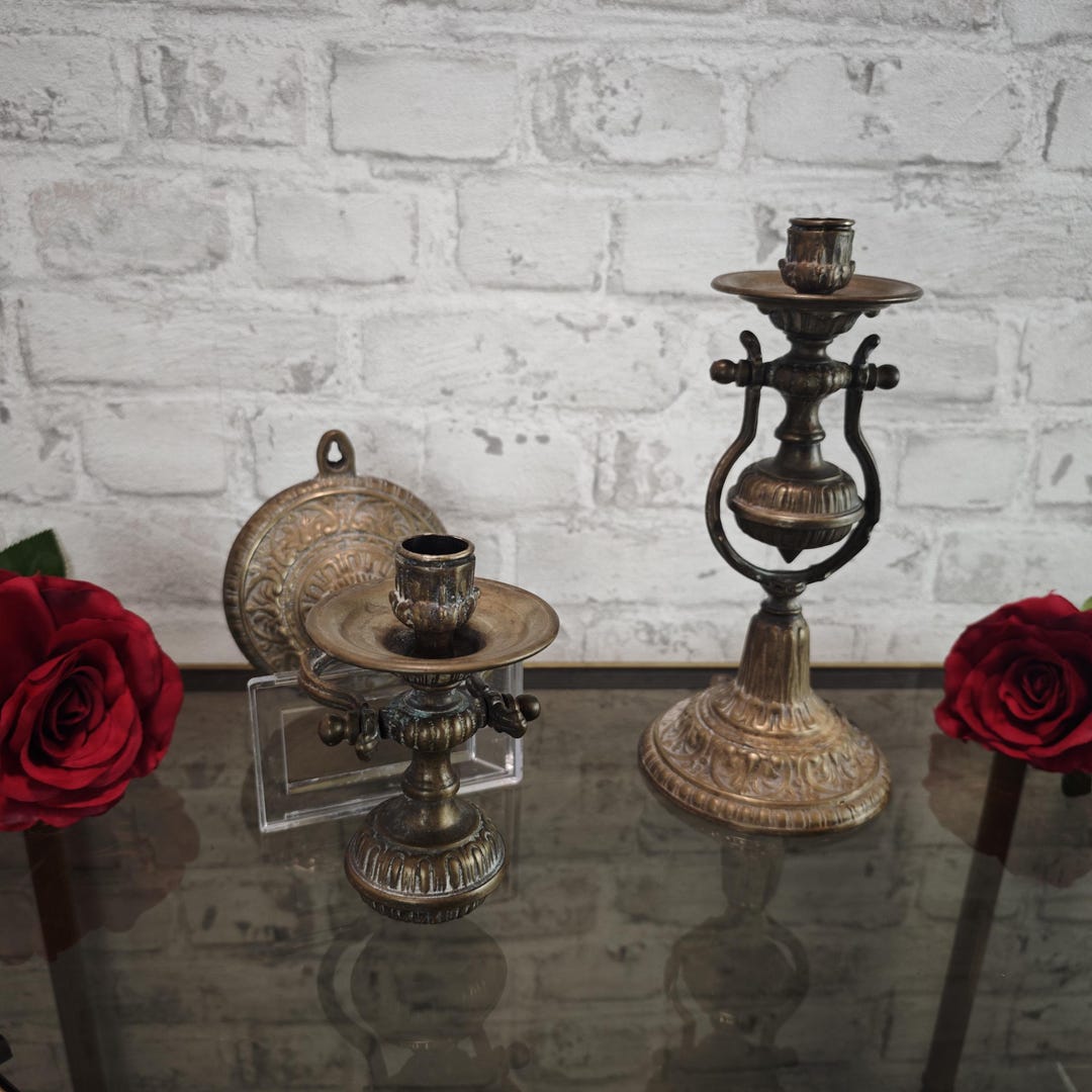 Antique Ship Wall Candle Holder Bronze Brass France Pendulum Bracket ...