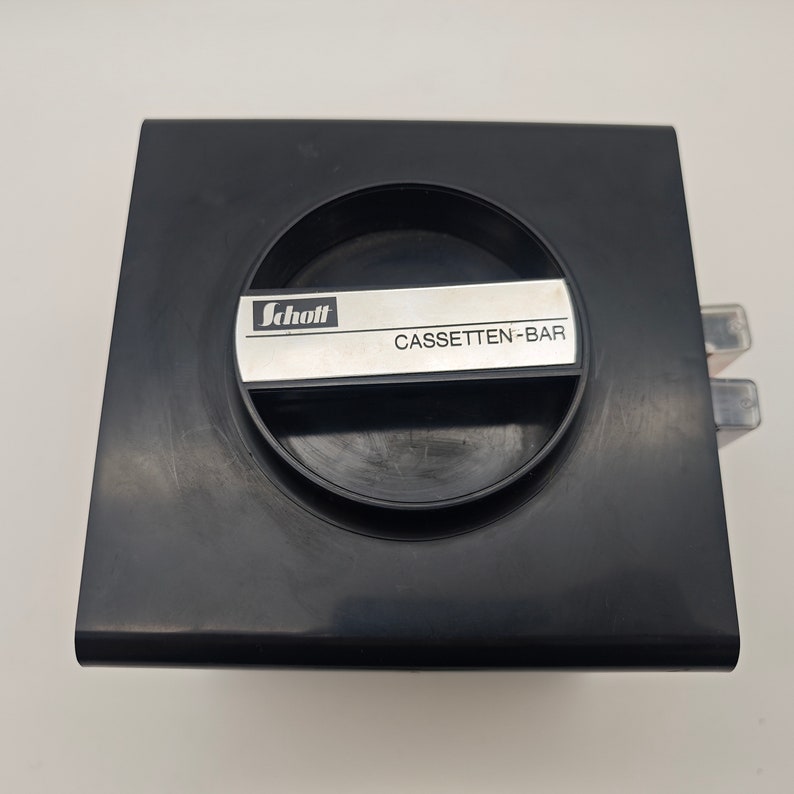 Schott Cassette Bar Cassette Carousel Tapes Yellow Black Cult 1970s ...