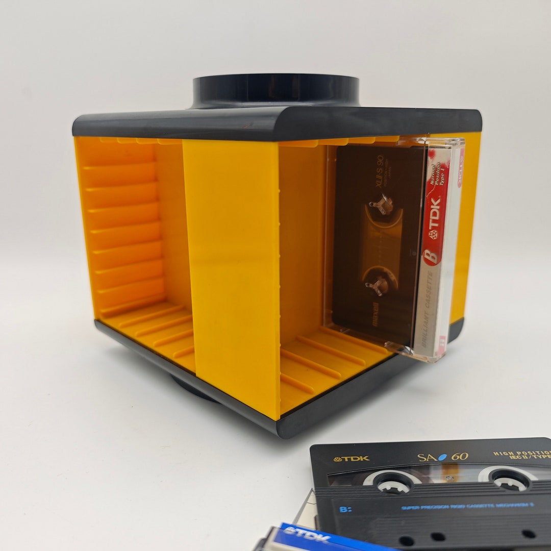 Schott Cassette Bar Cassette Carousel Tapes Yellow Black Cult 1970s ...