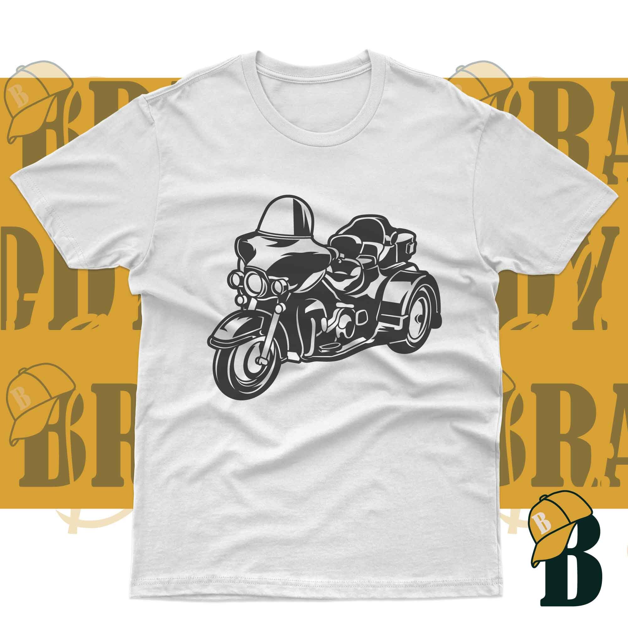 Trike Motorbiker Svg Trike Bike Clipart Motorcycle Cut File - Etsy