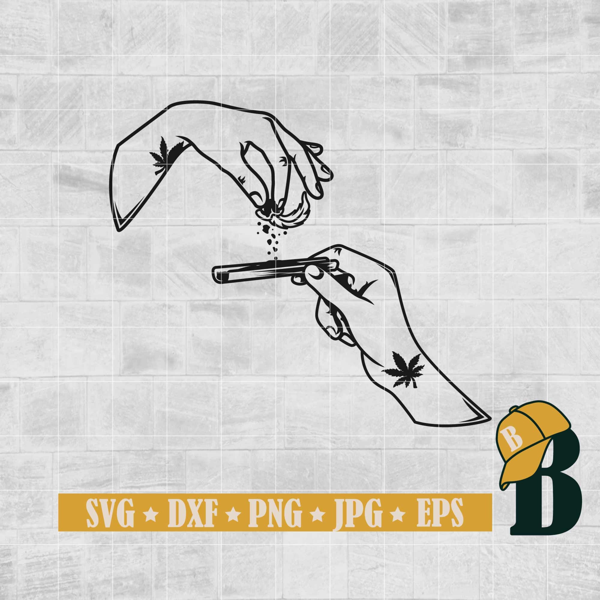 Hand Weed Joint Svg Png, Weed Svg, Cannabis Svg, Marijuana Svg, Smoking ...