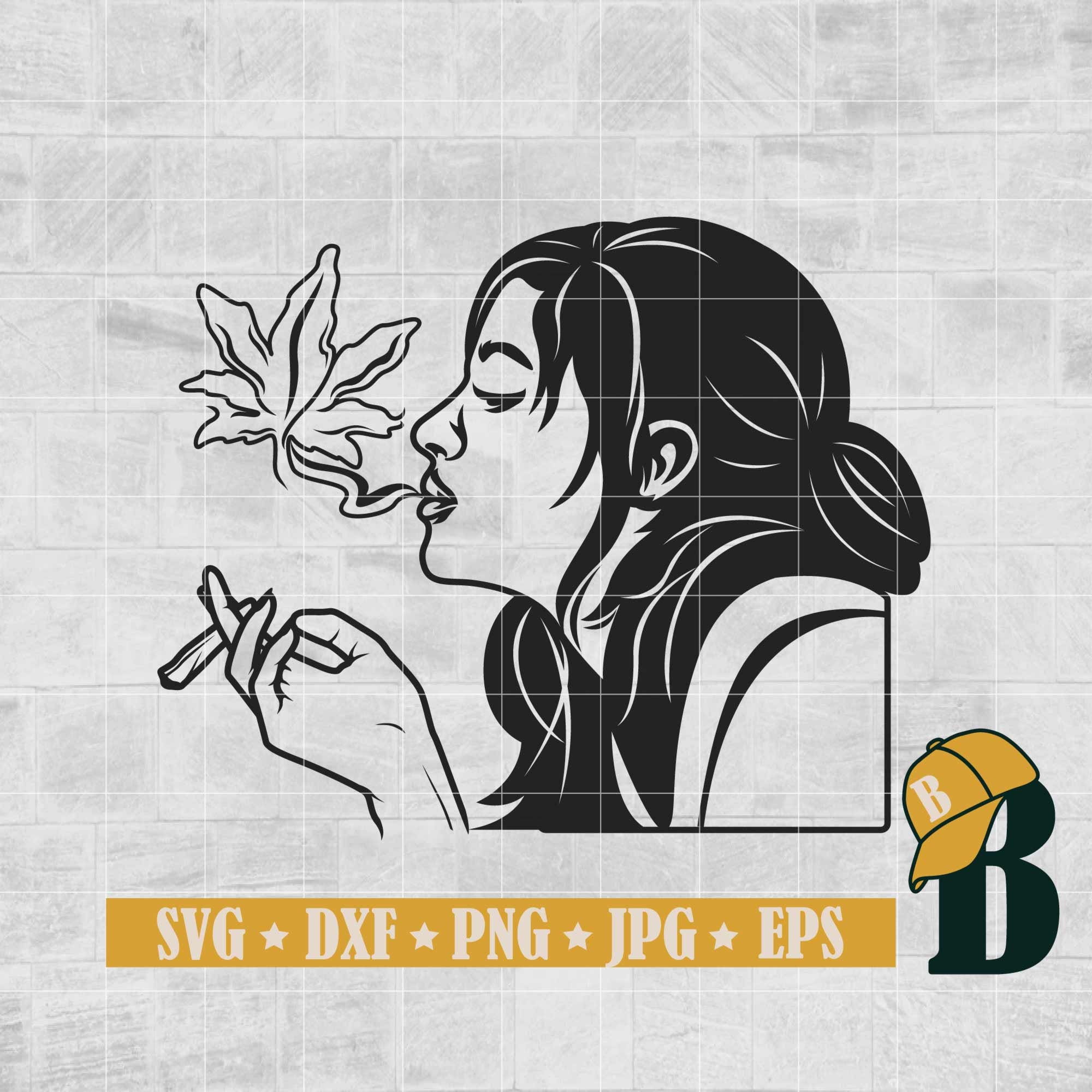 Girl Smoking Joint Svg Rasta Girl Smoking Smoking Marijuana - Etsy