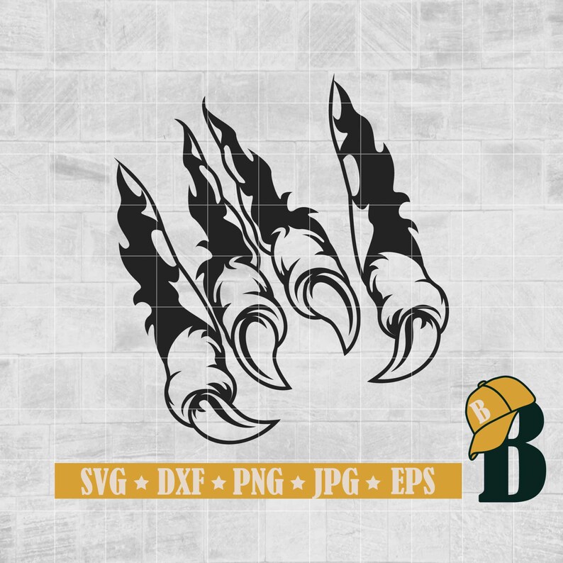 Eagle Scratch Svg, Claw Scratch Svg, Eagle Claw Svg, Eagle Svg, Eagle ...