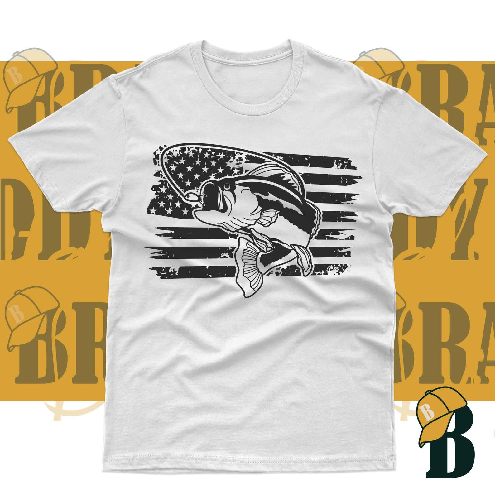 US Bash Fish Svg Fishing Svg Bash Fishing Svg Fishing - Etsy