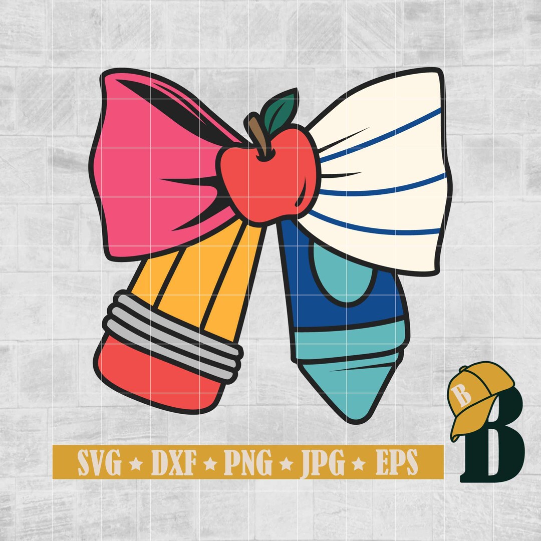 Coquette Teacher Svg, Teacher Svg, Teacher Ribbon Svg, Teach Love ...