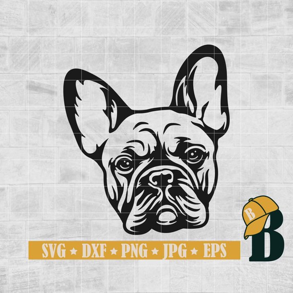 French Bulldog Svg Frenchie Svg Peeking Frenchie Svg - Etsy