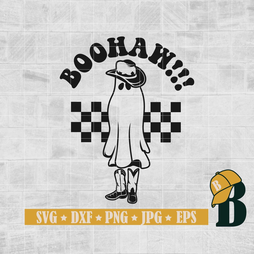 Boo Haw SVG, PNG, Cowboy Ghost Svg, Halloween Svg, Funny Halloween ...