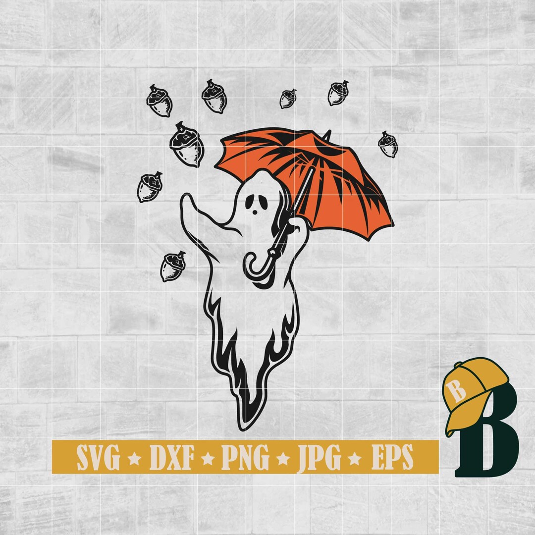 Ghost Svg Cute Ghost Svg Ghost Png Ghost Silhouette - Etsy