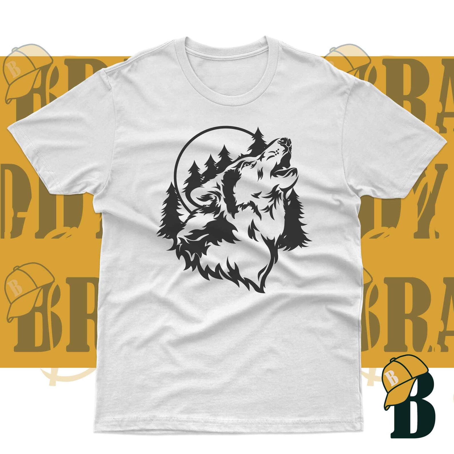 Howling Wolf Svg, Wolf Svg, Wolf Shirt Svg, Animal Shirt Svg, Wolf ...