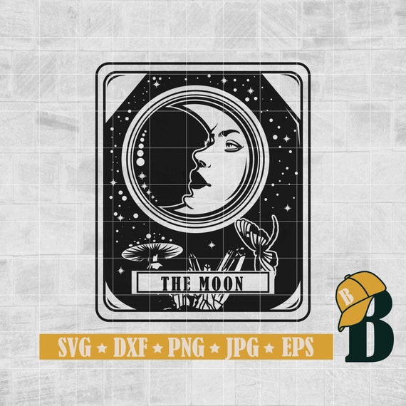 The Moon Svg Celestial Svg Mystical Moon Svg Magic Svg - Etsy