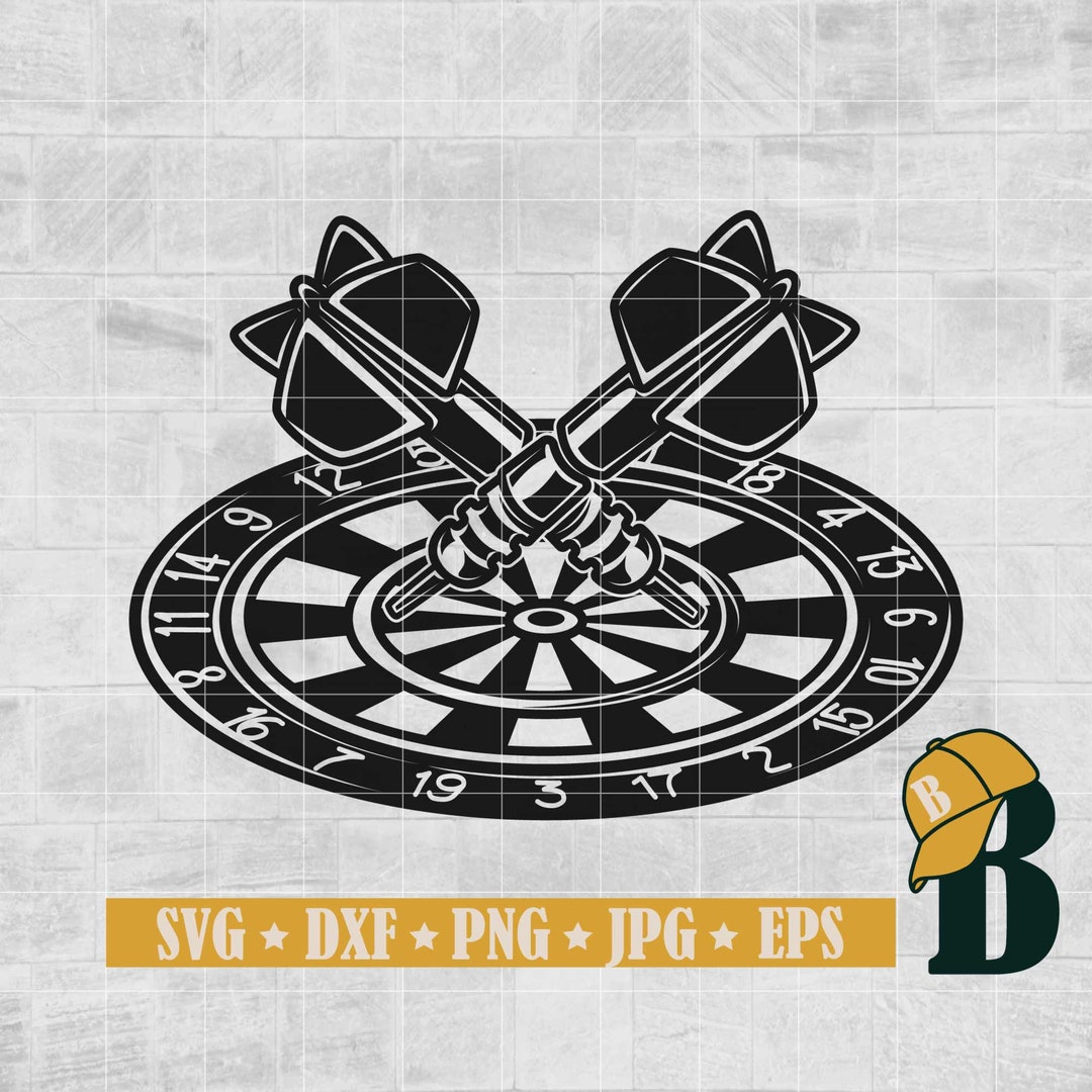 Darts Logo Svg, Dartboard Svg, Dart Game Svg, Dart Svg, Darts Clipart ...