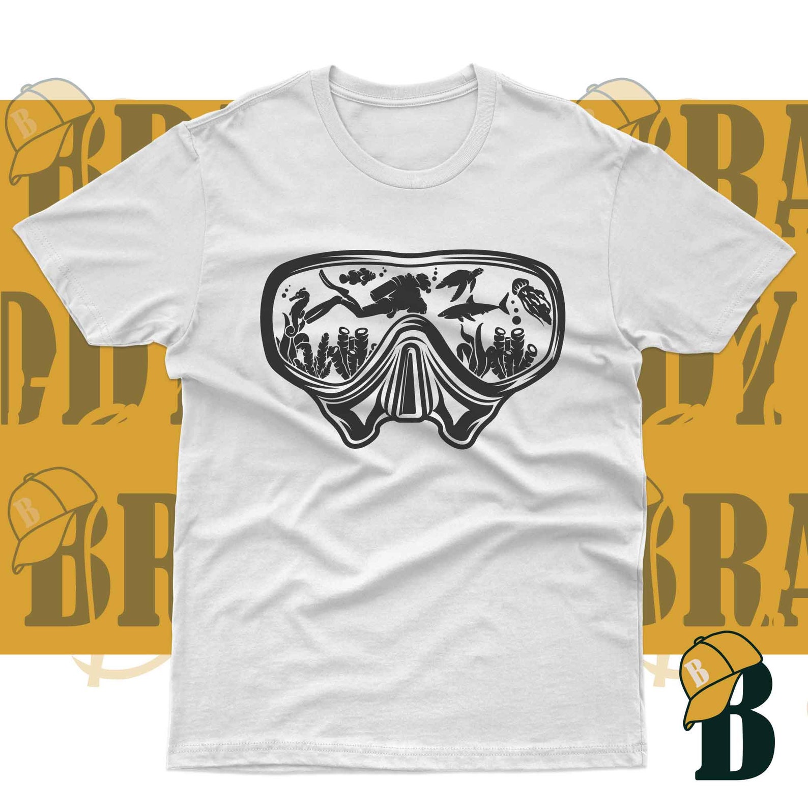 Scuba Diver Mask SVG Diving SVG Scuba Mask Svg Divers Mask - Etsy