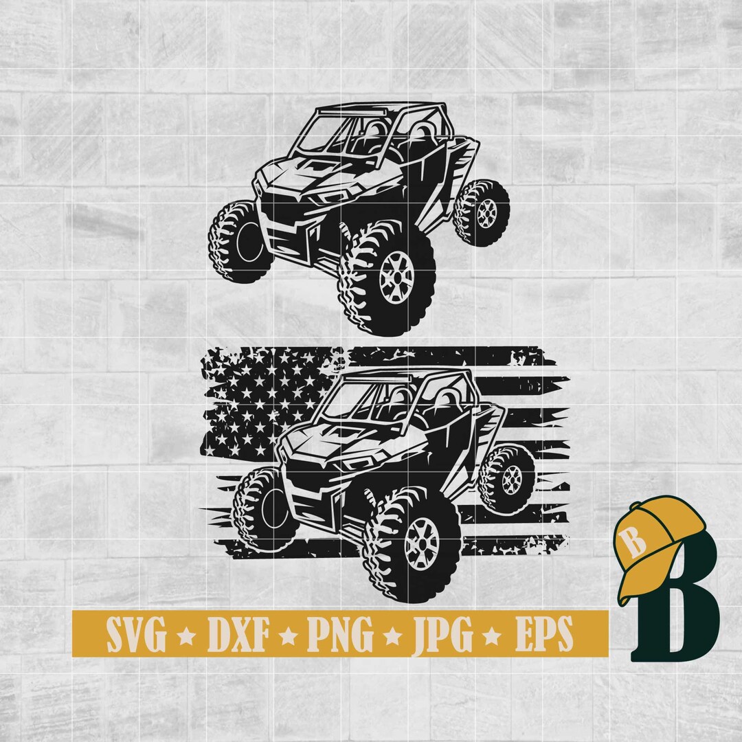 USA Atv Svg, Utv Svg, RZR Atv Svg, Atv Offroad Svg, Dirty 4 Wheels, Atv ...